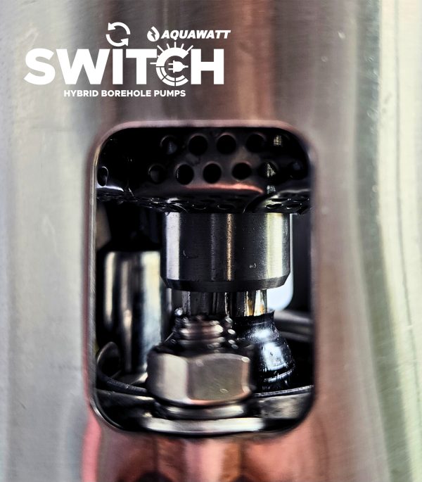 SWITCH 7 – 1500w Solar Hybrid AC/DC Borehole Pump | Max Head: 100m ...